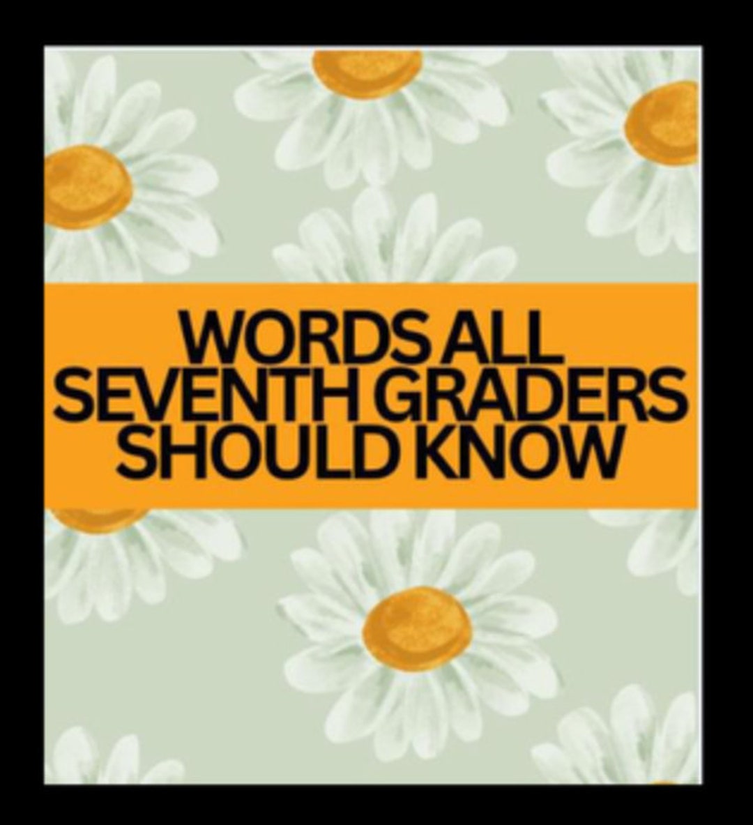 Words All 7th Graders Should Know Digital Vocabulary Lesson With Parts ...
