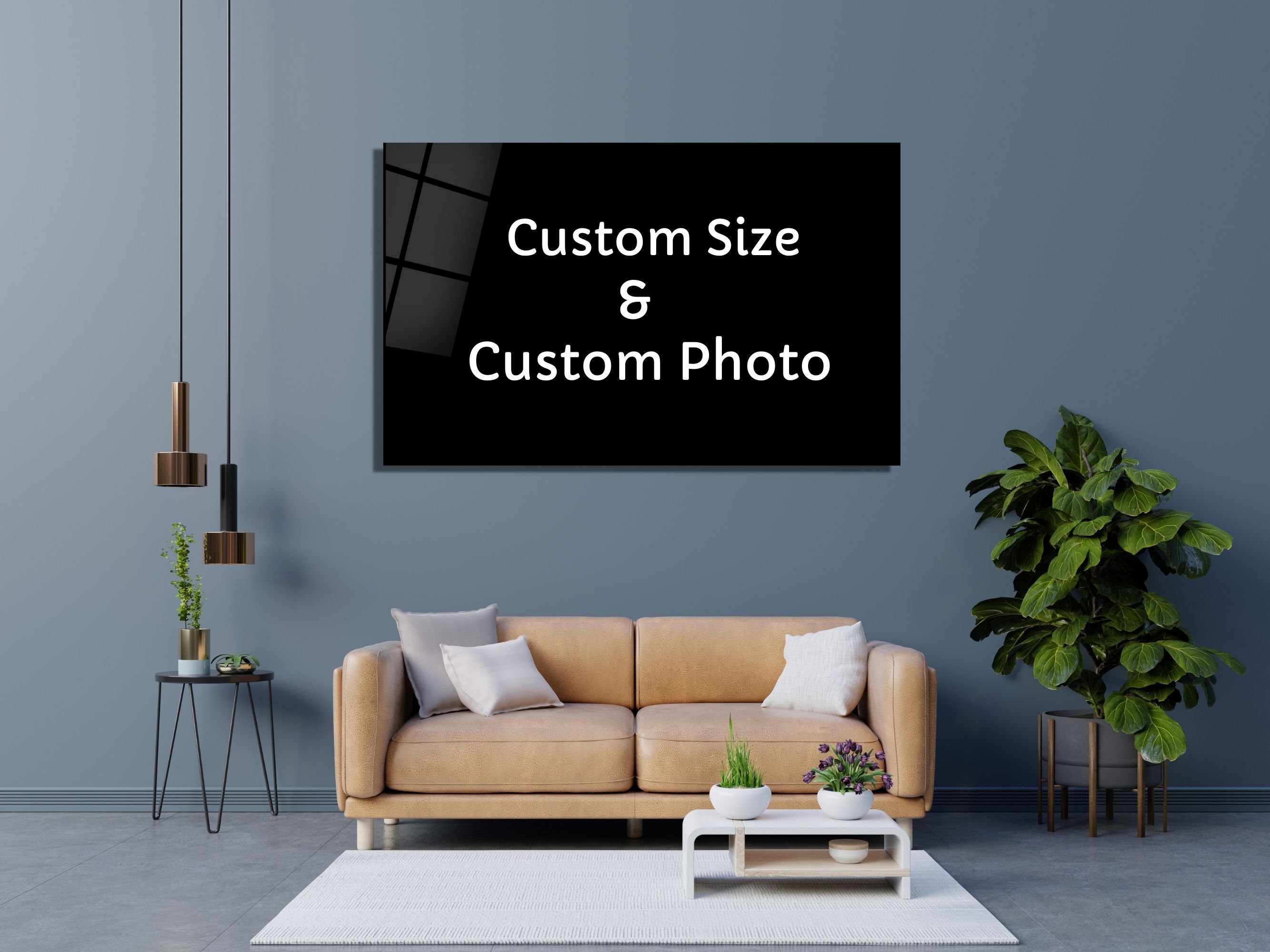 Tempered Glass Custom Wall Art-custom Glass Wall Art-personalized Wall ...