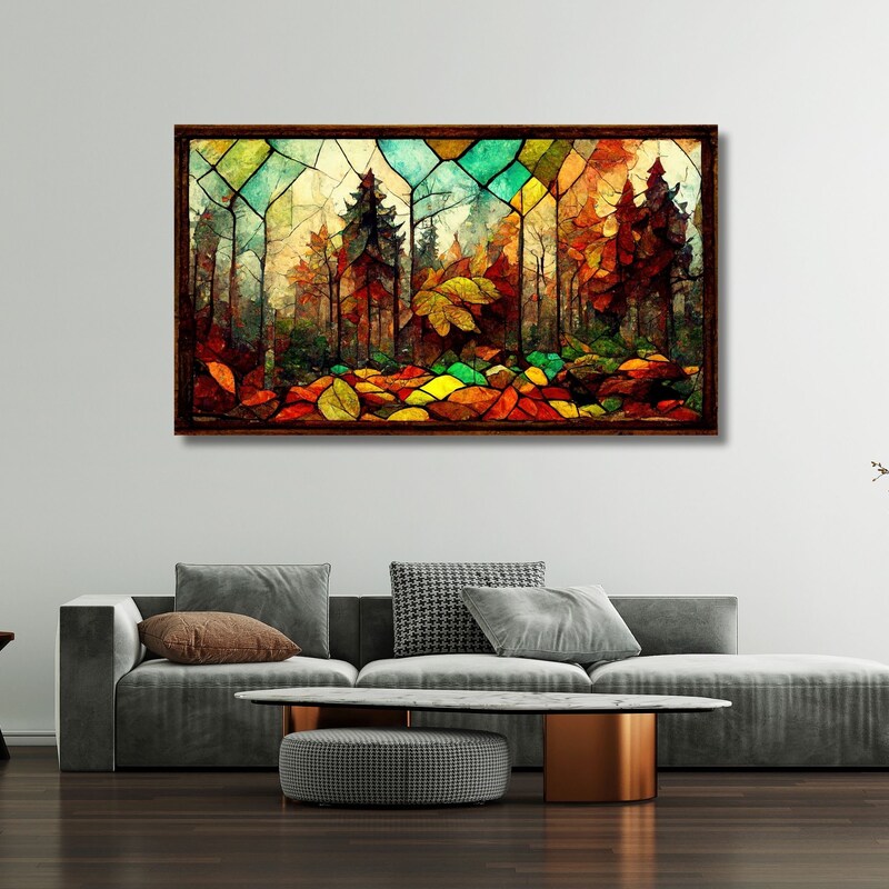 Glass Art Wall Decor - Etsy