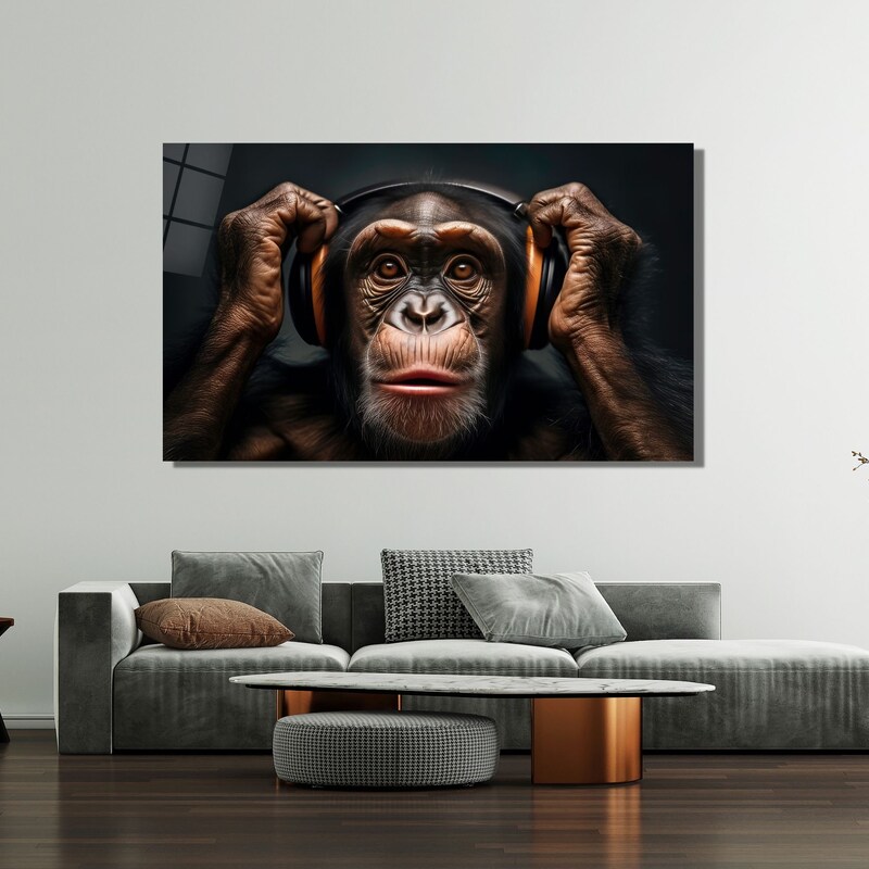 Monkey Picture Frame - Etsy