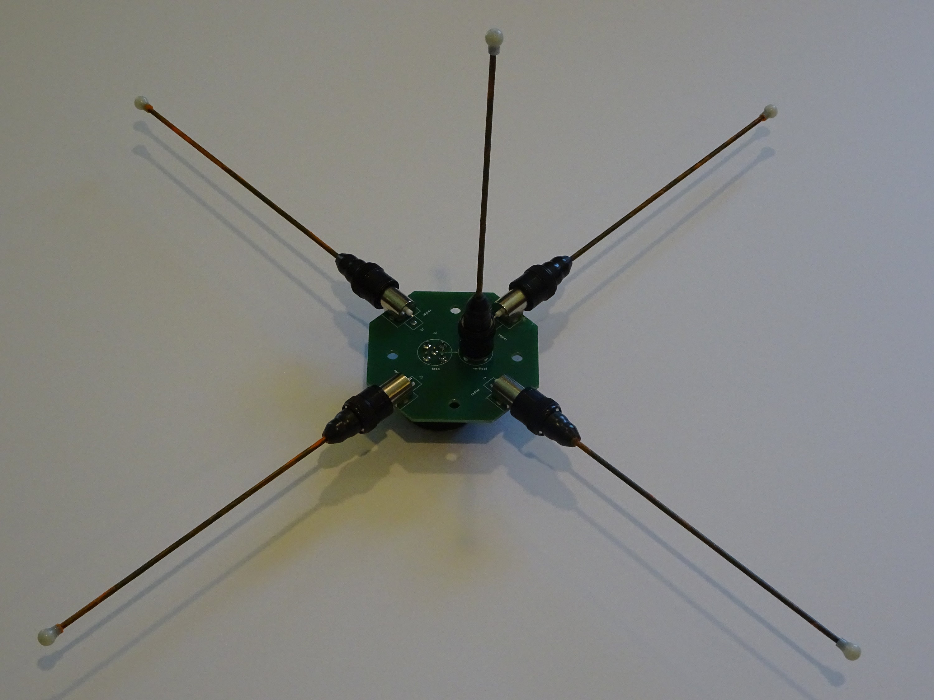 Ground Plane Antenna Hub for Portable Ham Radio and Police Scanners - Etsy