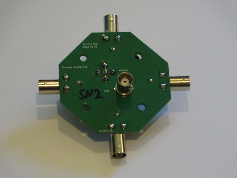 Ground Plane Antenna Hub for Portable Ham Radio and Police Scanners - Etsy