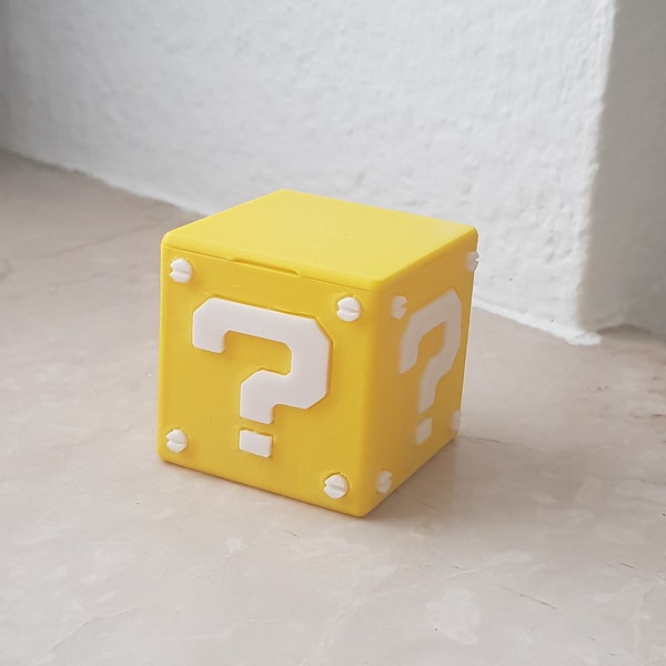 Mario question box - Etsy España