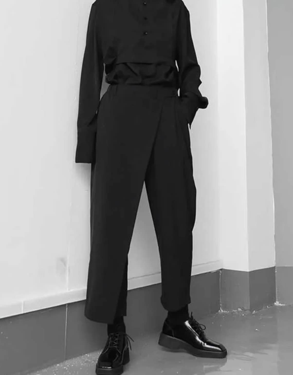 Hakama Cargo Pants Japanese Pants Tactical Pants Japanese Streetwear ...