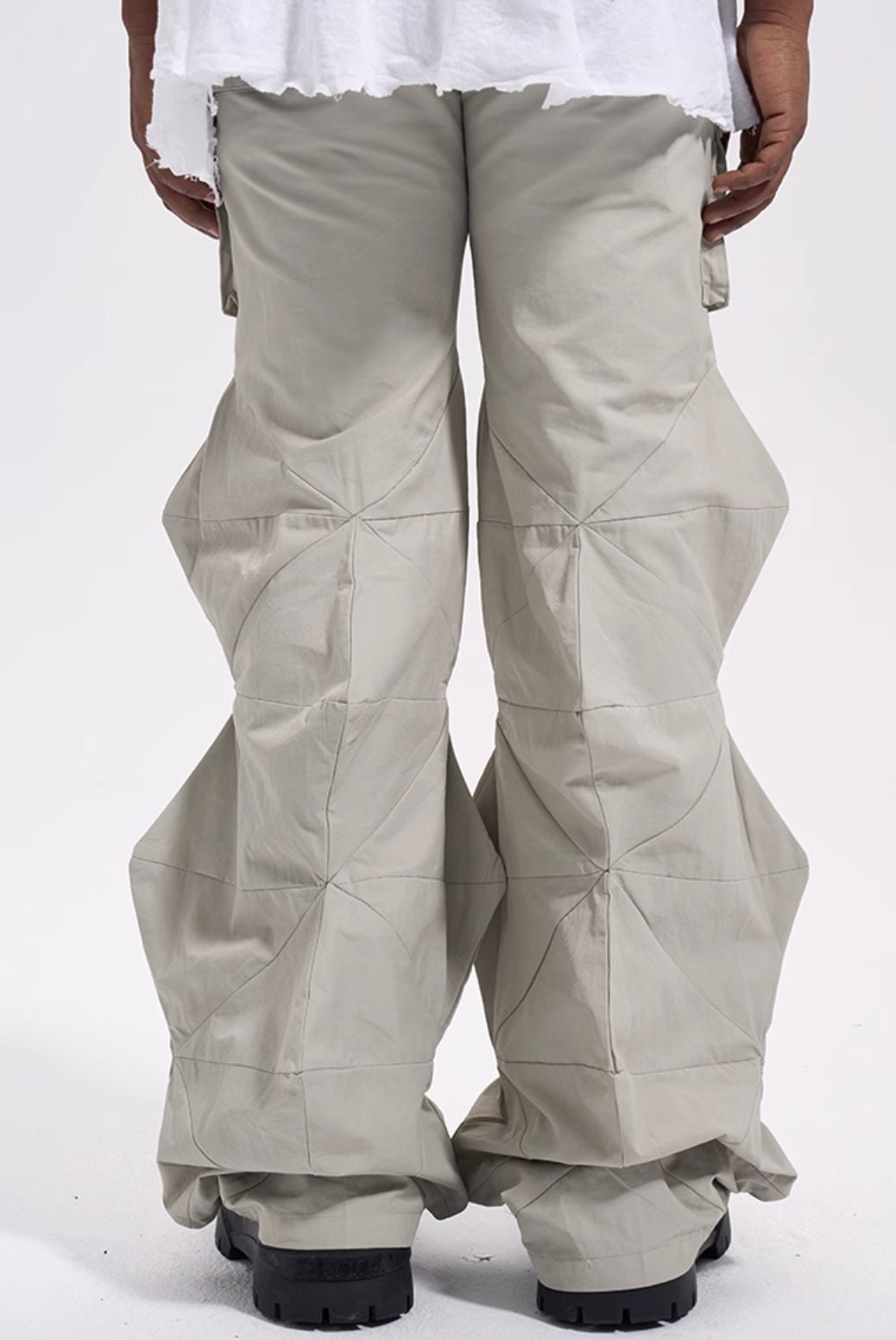 Rhombus Pants Three Dimensional Oversize Slouchy Pants Jeans Pants New ...