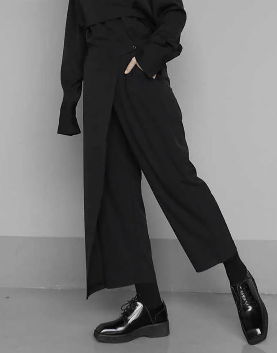 Hakama Cargo Pants Japanese Pants Tactical Pants Japanese Streetwear ...