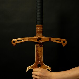 Handcrafted Wooden Two-handed Sword “warmonger” - for Honor | Long ...