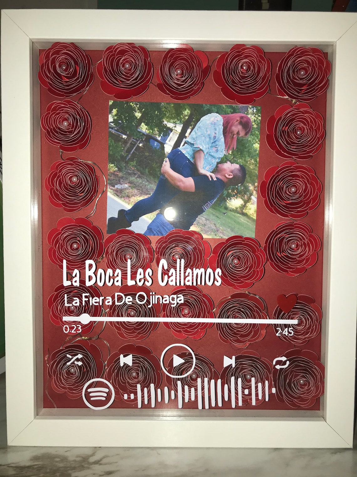 Spotify Shadow Boxes - Etsy