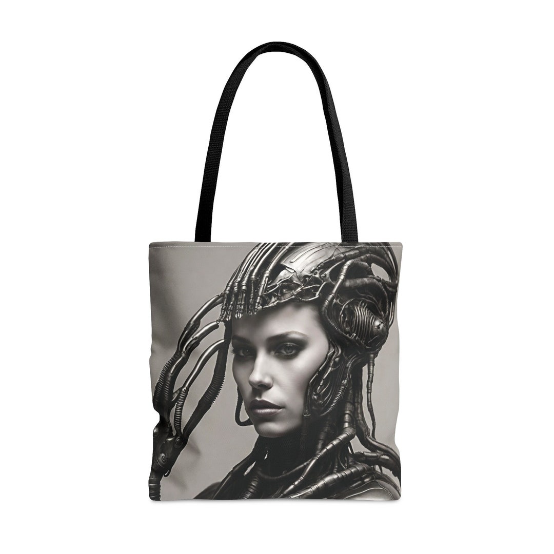 Limited Bag Female Cyborg Alien Face Handbag Unisex - Etsy