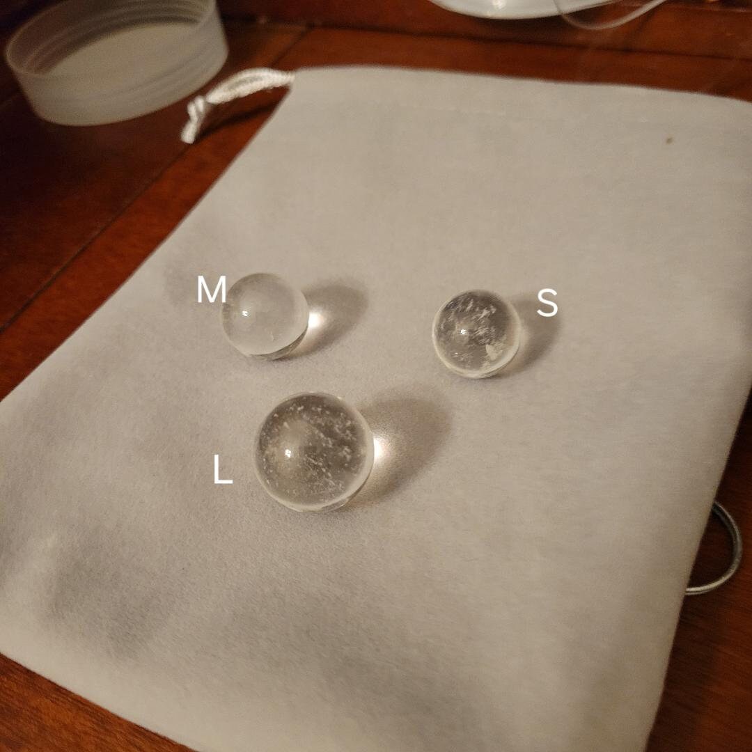 Clear Quartz Mini Spheres: Small, Medium, and Large - Etsy