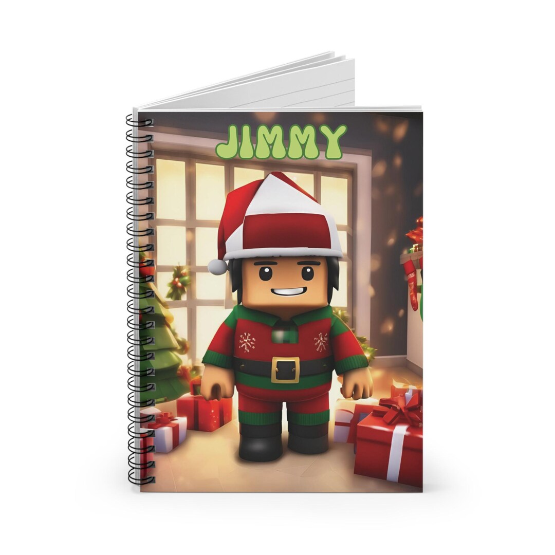 Custom Roblox Notebook,roblox Back to School Notebook,roblox Spiral ...