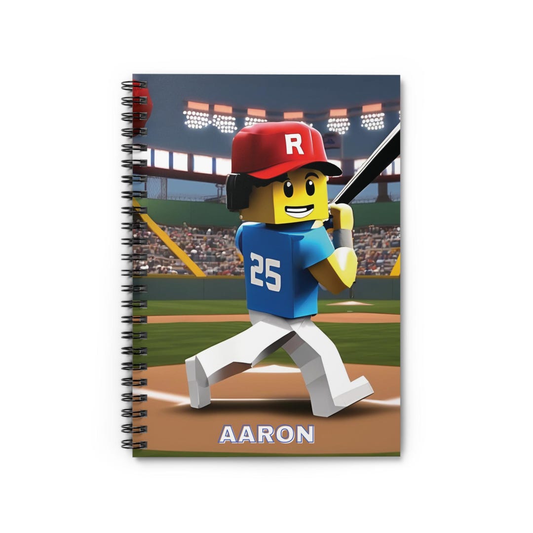 Custom Roblox Notebook,roblox Back to School Notebook,roblox Spiral ...