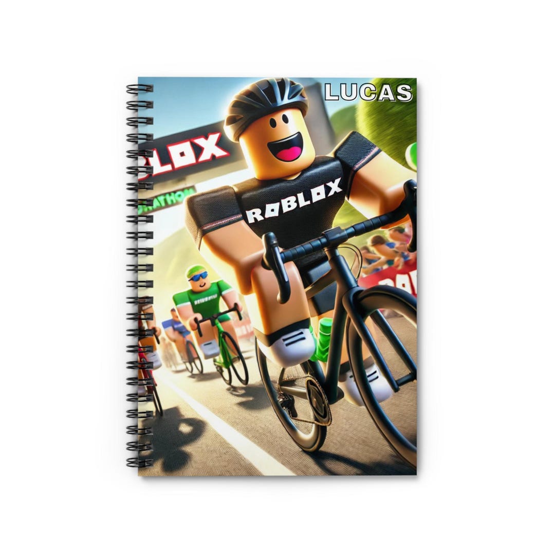 Custom Roblox Notebook,roblox Back to School Notebook,roblox Spiral ...