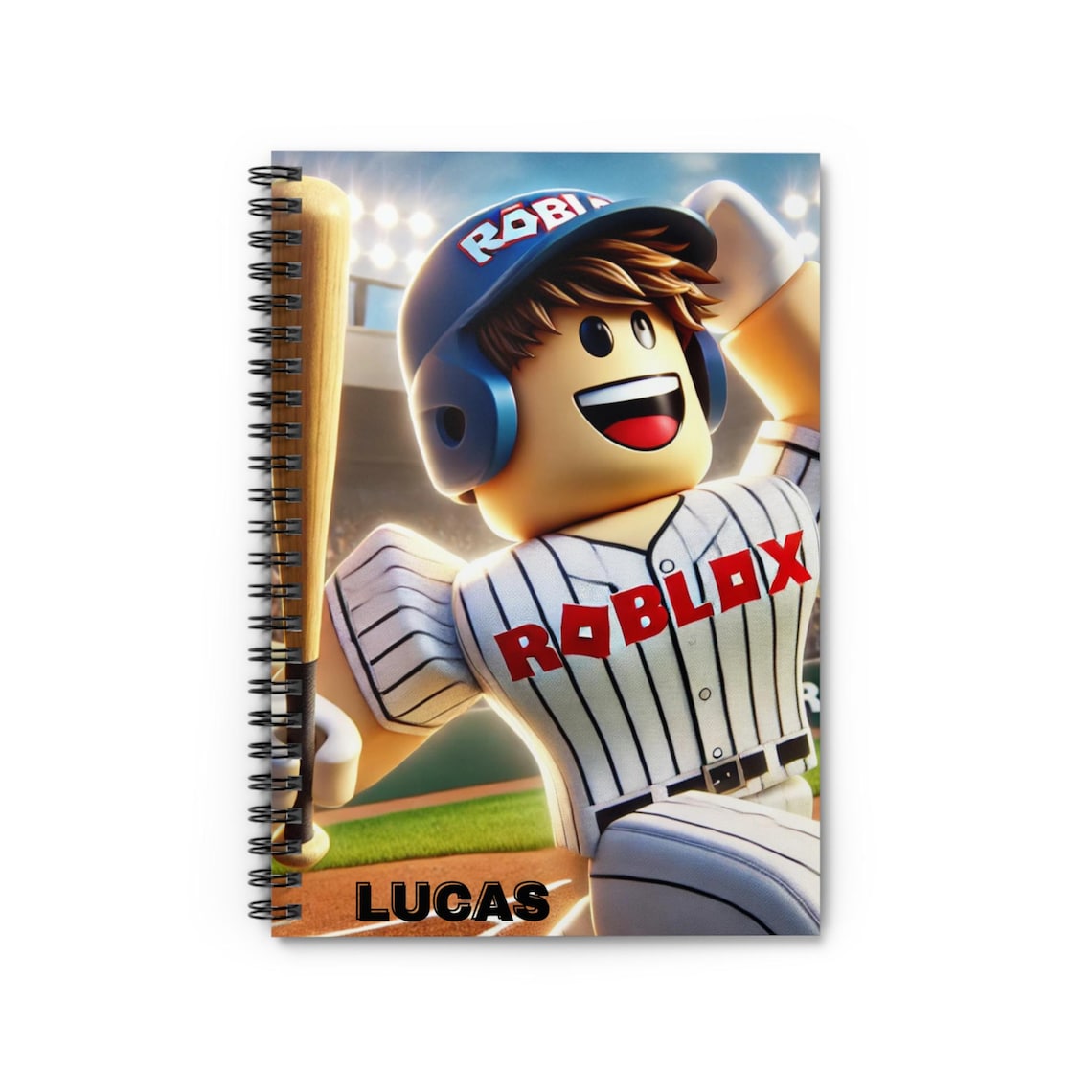 Custom Roblox Notebook,roblox Back to School Notebook,roblox Spiral ...