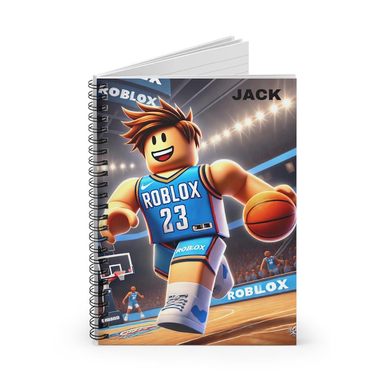 Custom Roblox Notebook,roblox Back to School Notebook,roblox Spiral ...