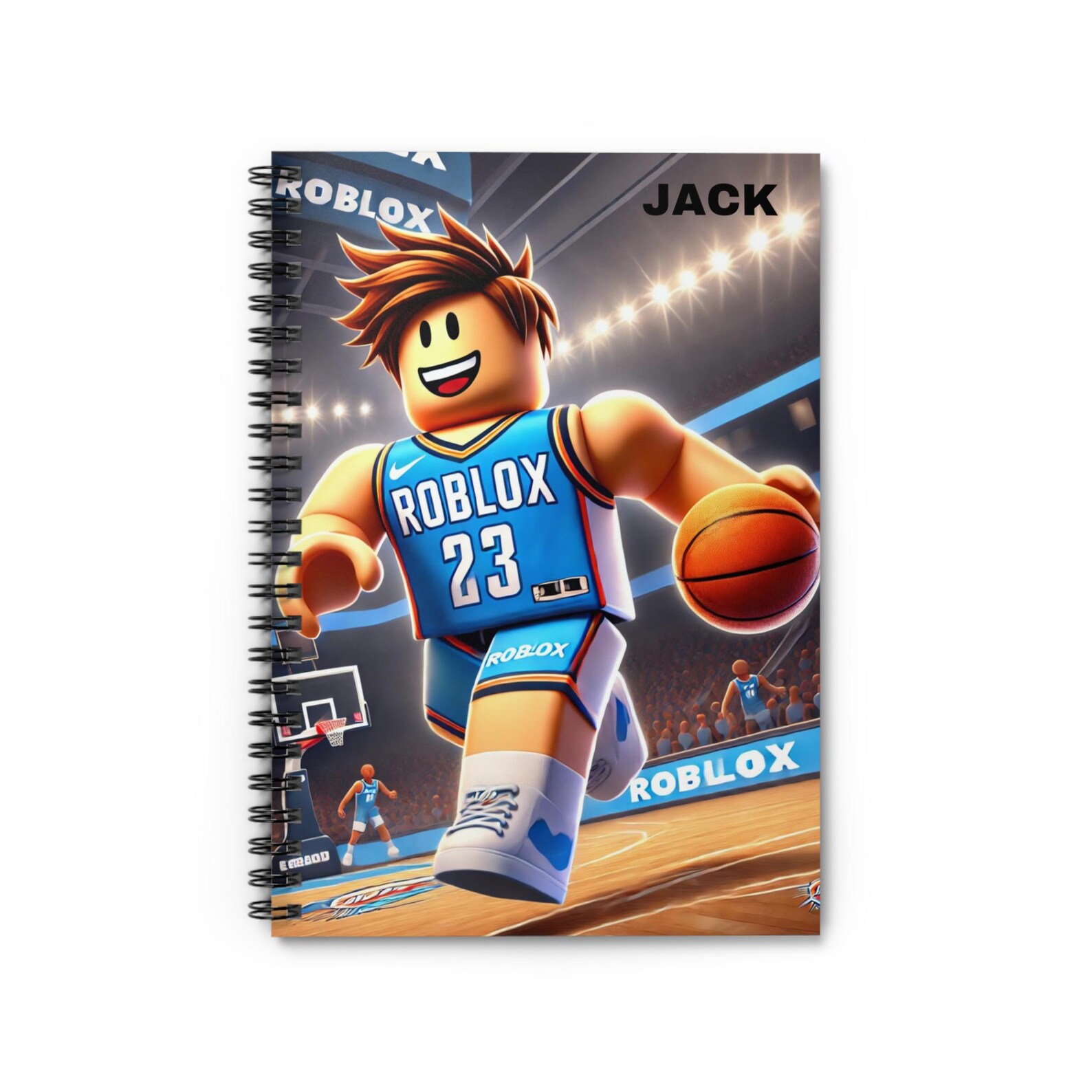 Custom Roblox Notebook,roblox Back to School Notebook,roblox Spiral ...