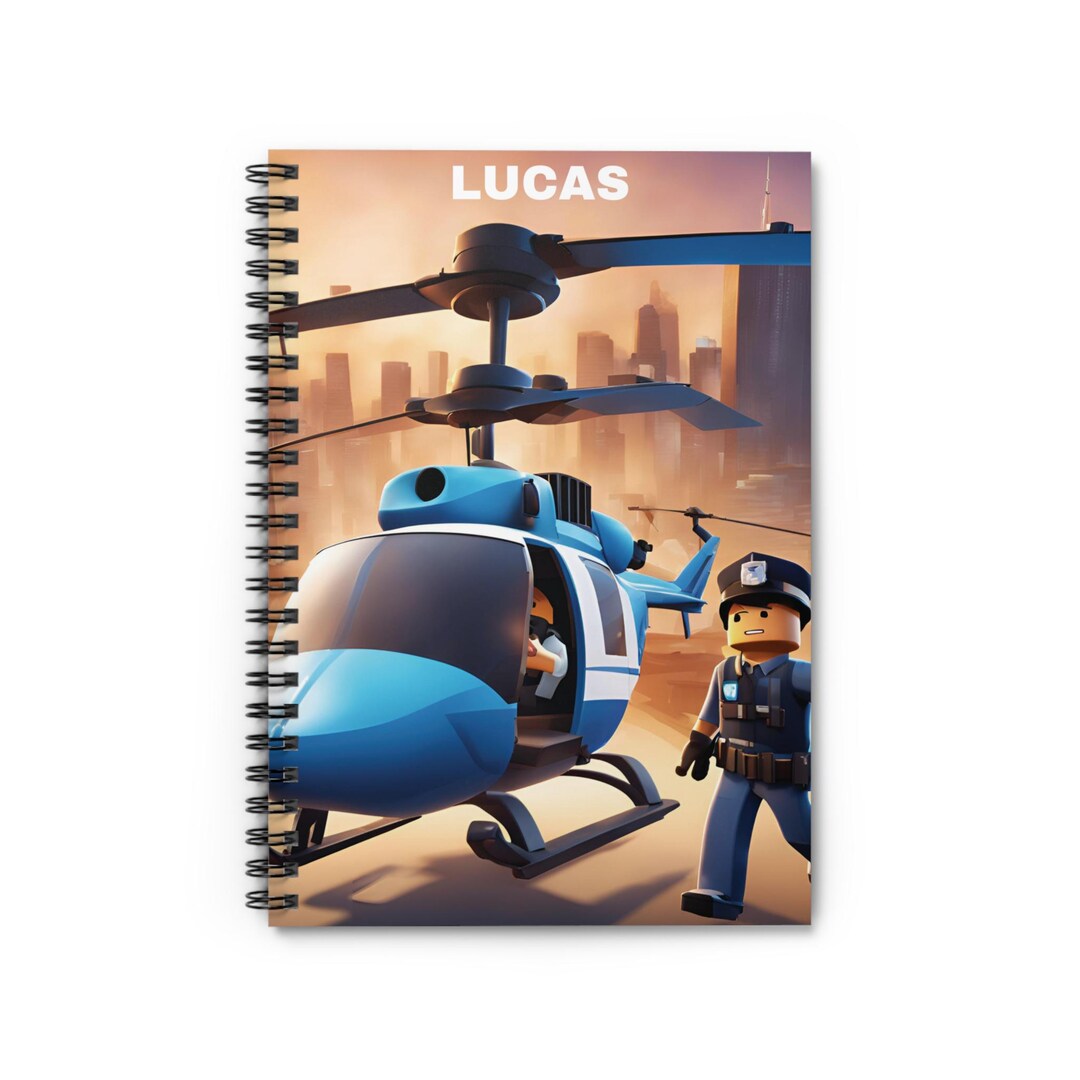 Custom Roblox Notebook,roblox Back to School Notebook,roblox Spiral ...
