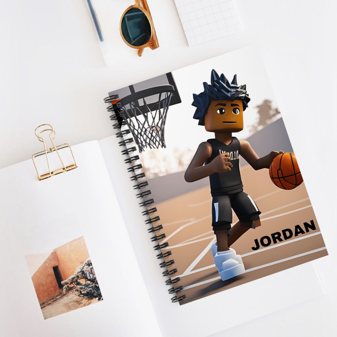 Custom Roblox Notebook,roblox Back to School Notebook,roblox Spiral ...