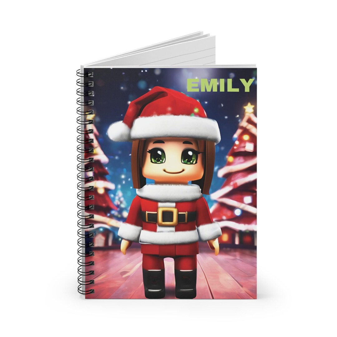 Custom Roblox Notebook,roblox Back to School Notebook,christmas ...