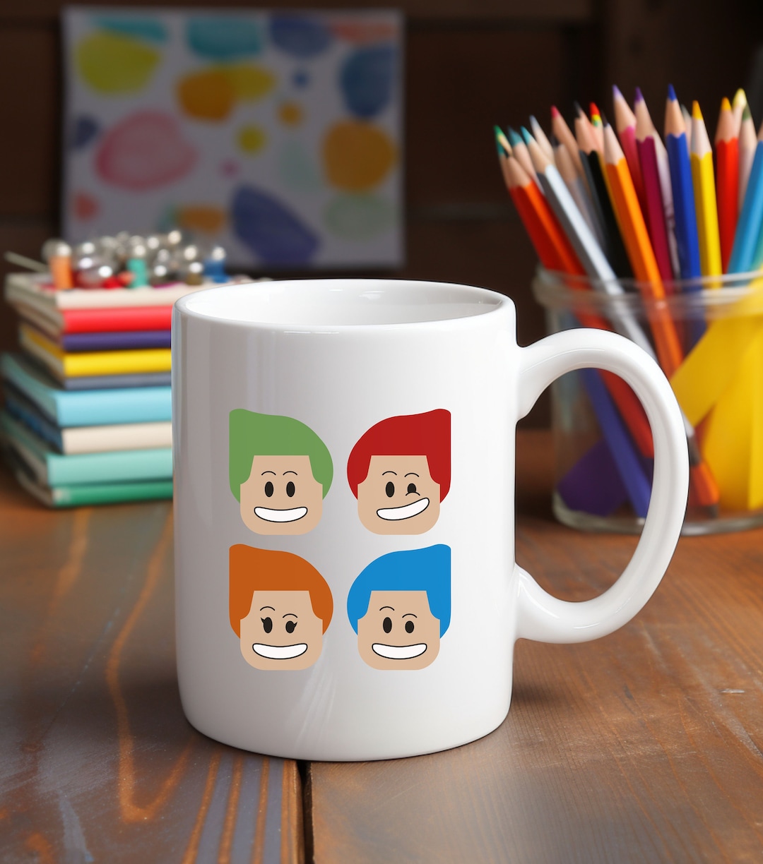 Roblox Birthday Mug,roblox Mug,roblox Faces Birthday Mug,gamer Mug ...