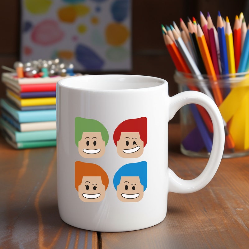Roblox Face Mug - Etsy