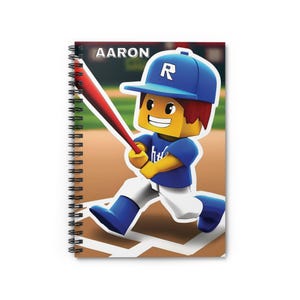 Custom Roblox Notebook,roblox Back to School Notebook,roblox Spiral ...