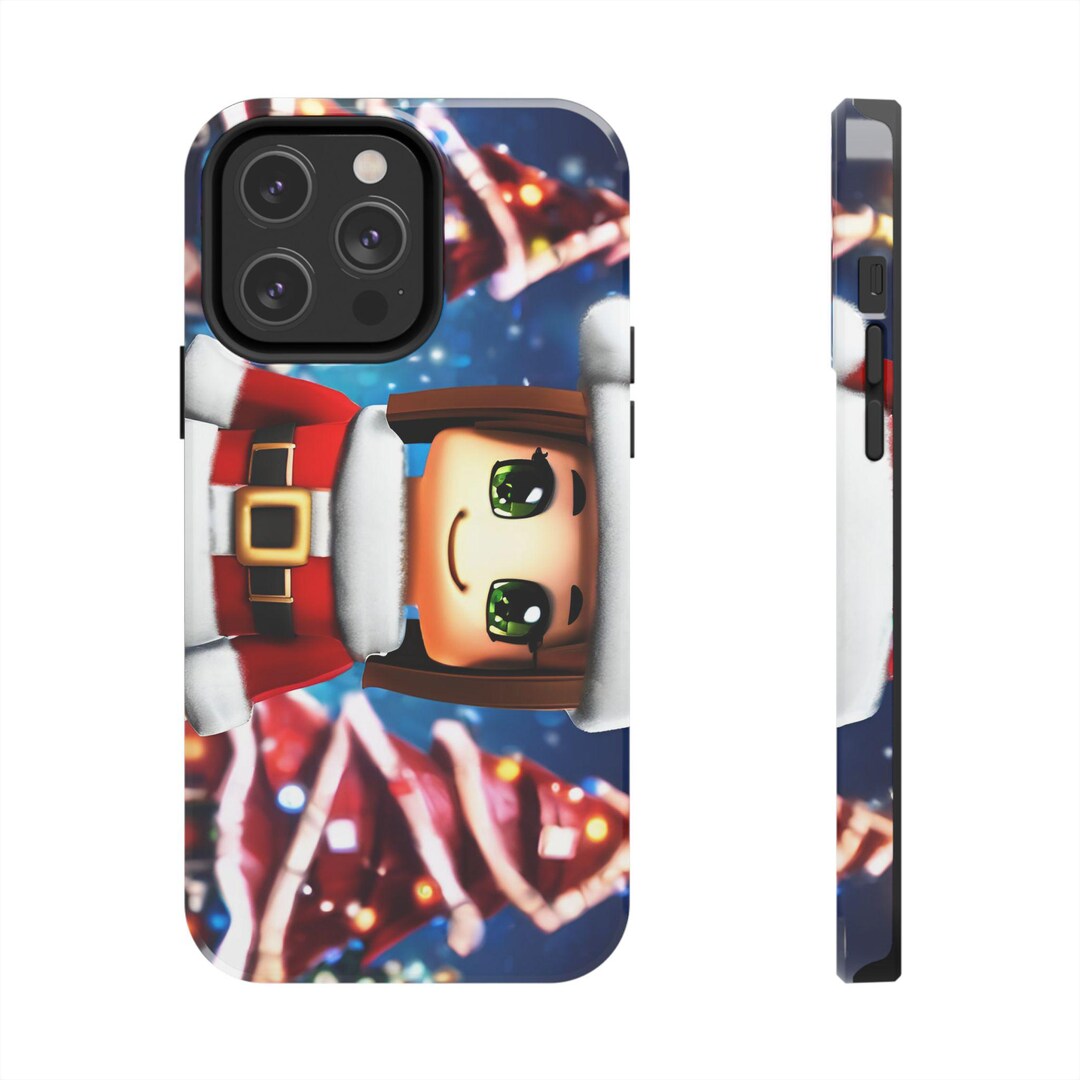 Roblox Avatar Christmas Phone Case, Holiday Gamer Gift,cute Tough Phone ...