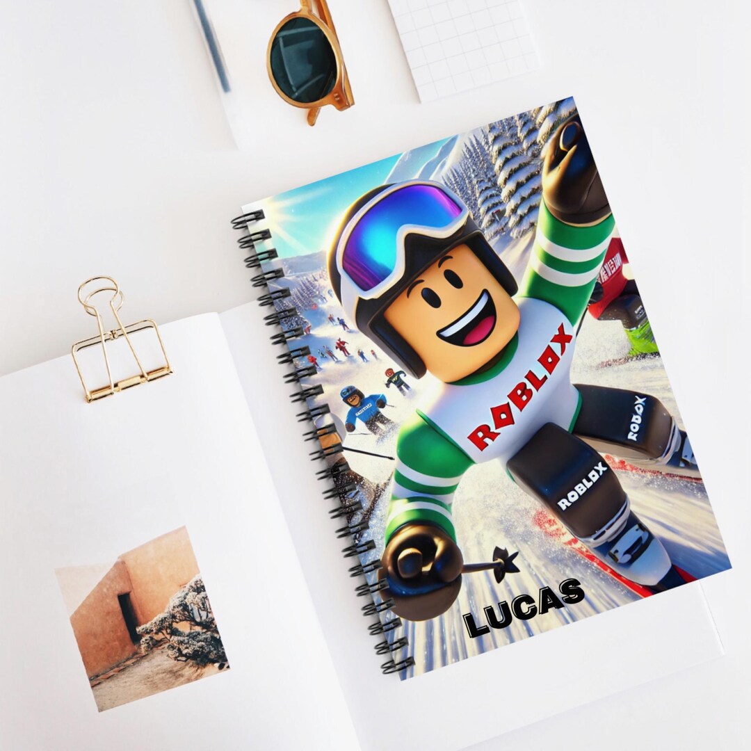 Custom Roblox Notebook,roblox Back to School Notebook,roblox Spiral ...