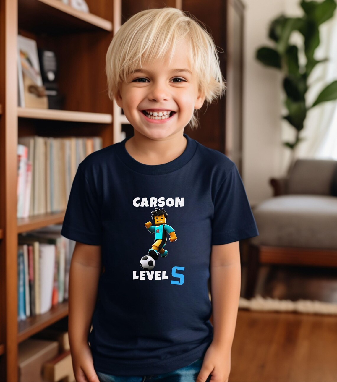Custom Roblox Kids Birthday Shirt,roblox Shirt,gamer Shirt,roblox Lover ...