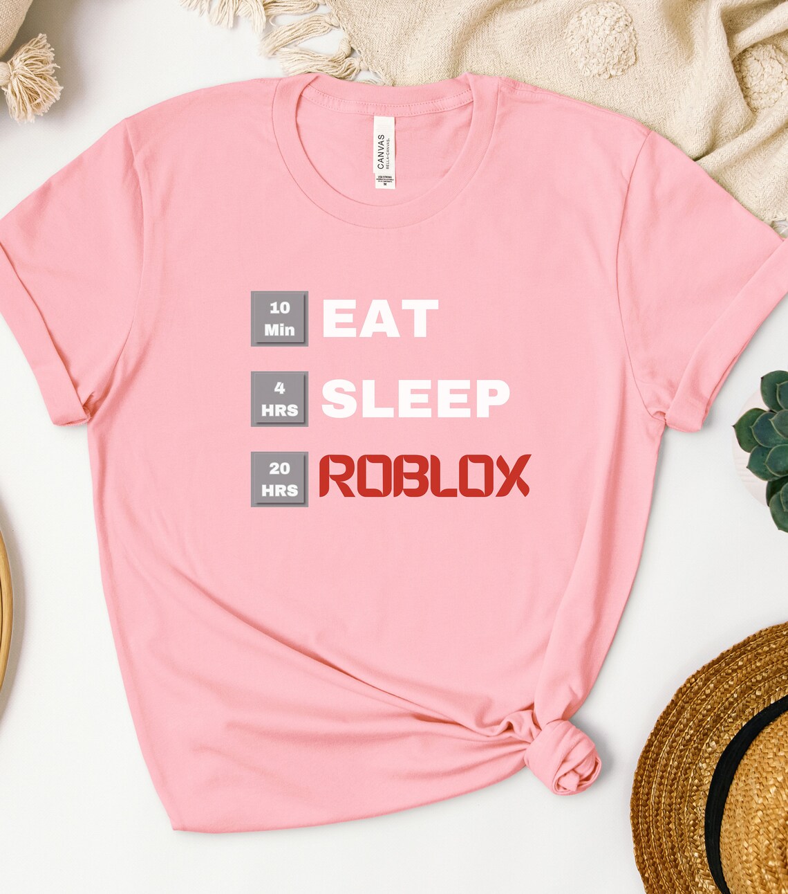 Eat Sleep Roblox T Shirt, Roblox Shirt,gamer Shirt,roblox Lover Shirt ...