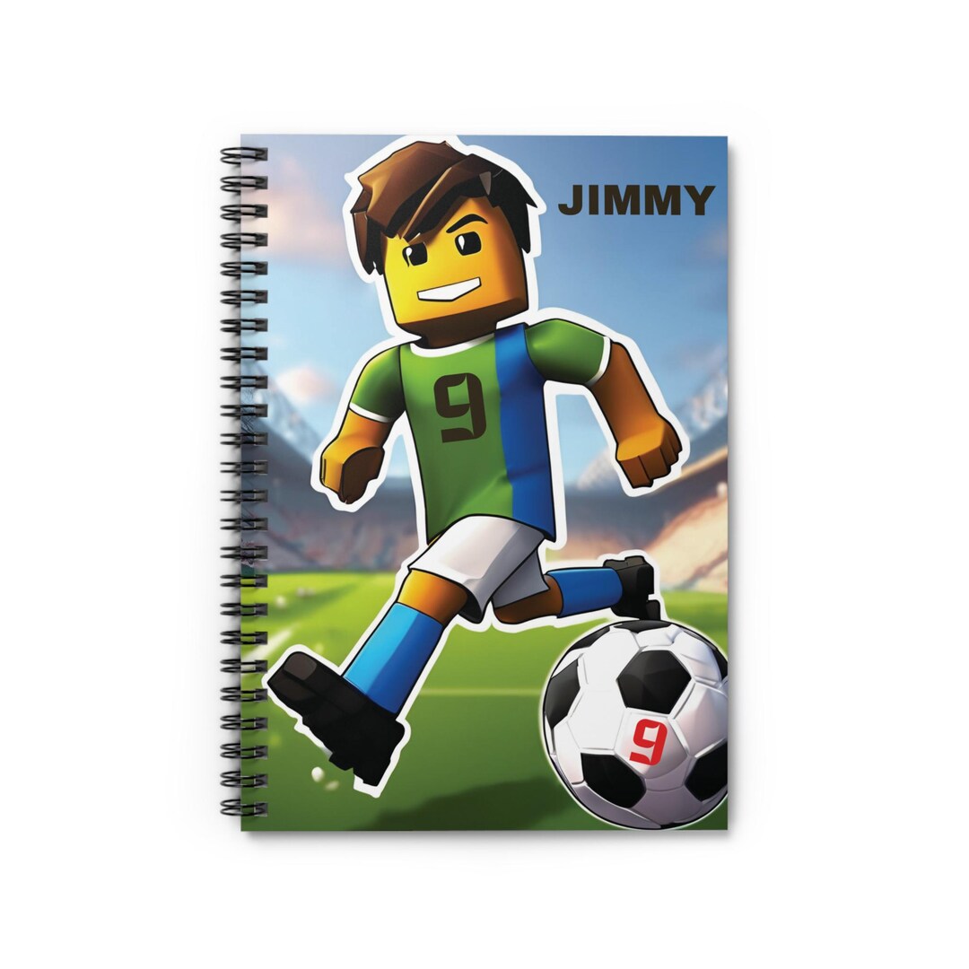 Custom Roblox Notebook,roblox Back to School Notebook,roblox Spiral ...