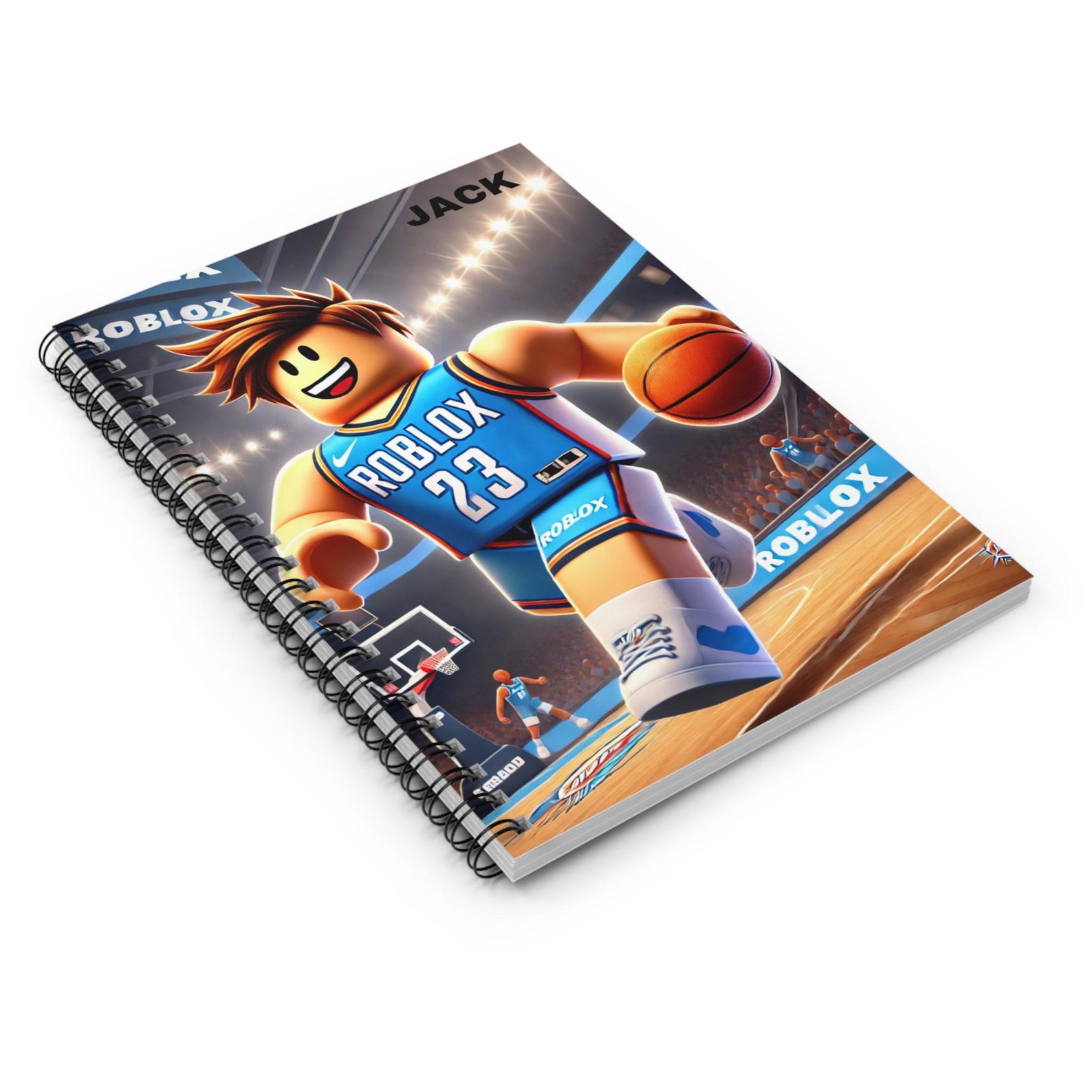 Custom Roblox Notebook,roblox Back to School Notebook,roblox Spiral ...