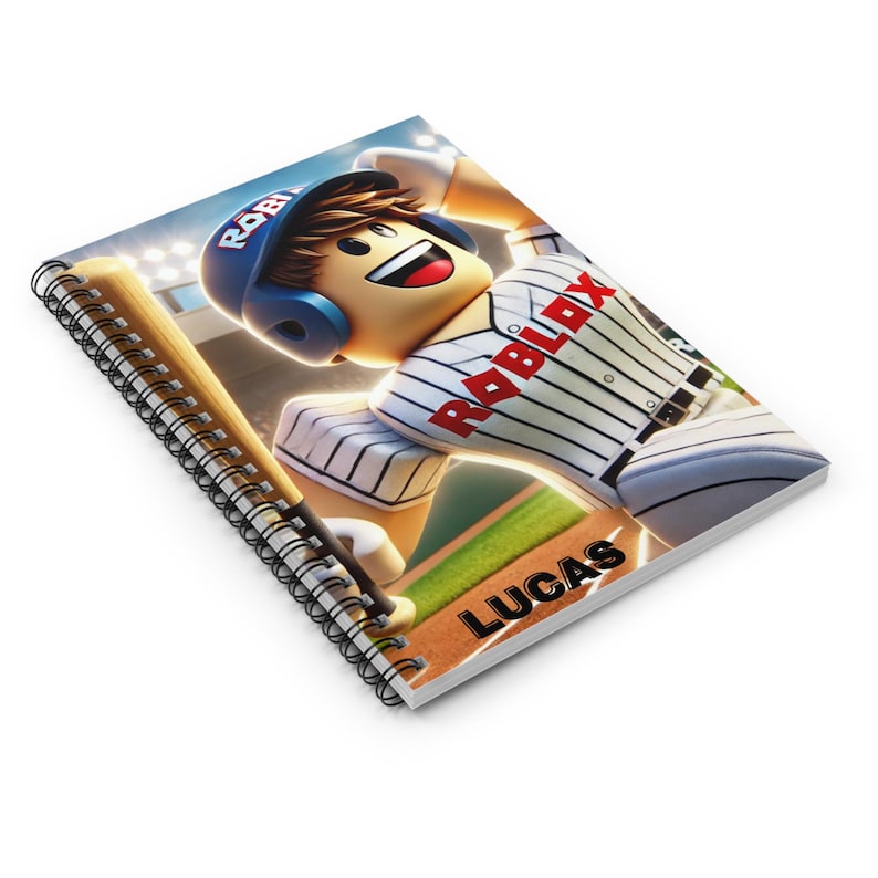 Custom Roblox Notebook,roblox Back to School Notebook,roblox Spiral ...
