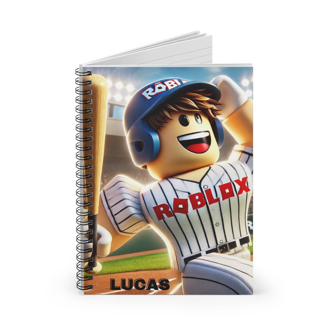 Custom Roblox Notebook,roblox Back to School Notebook,roblox Spiral ...
