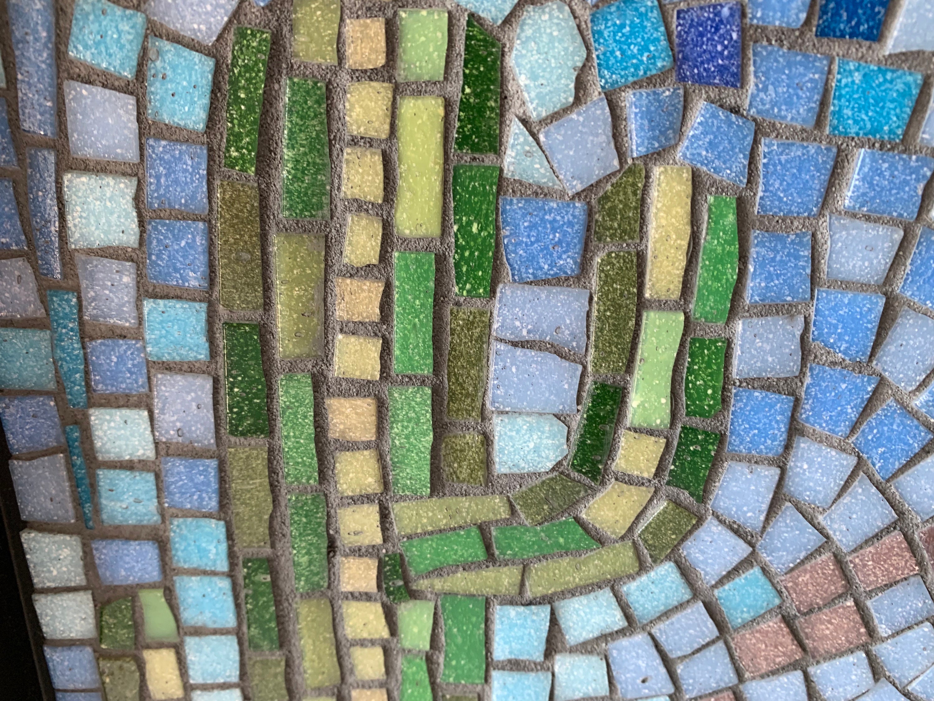Cactus in the Desert Mosaic Wall Art - Etsy
