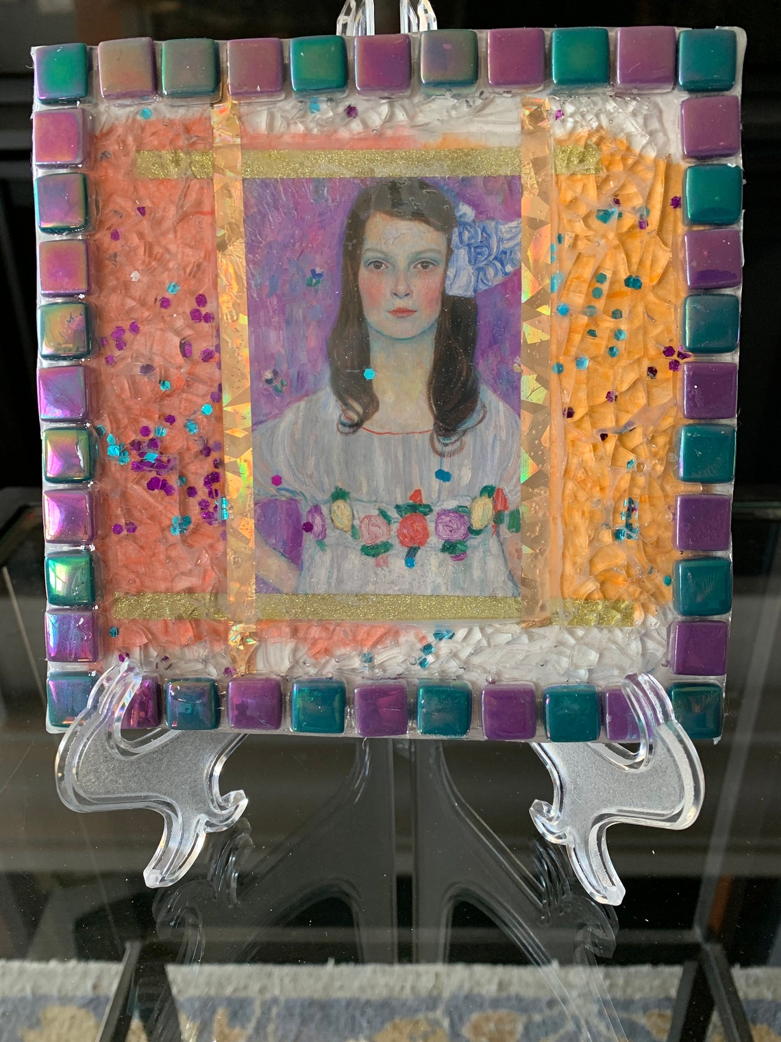 Multi-media Mosaic Art - Etsy