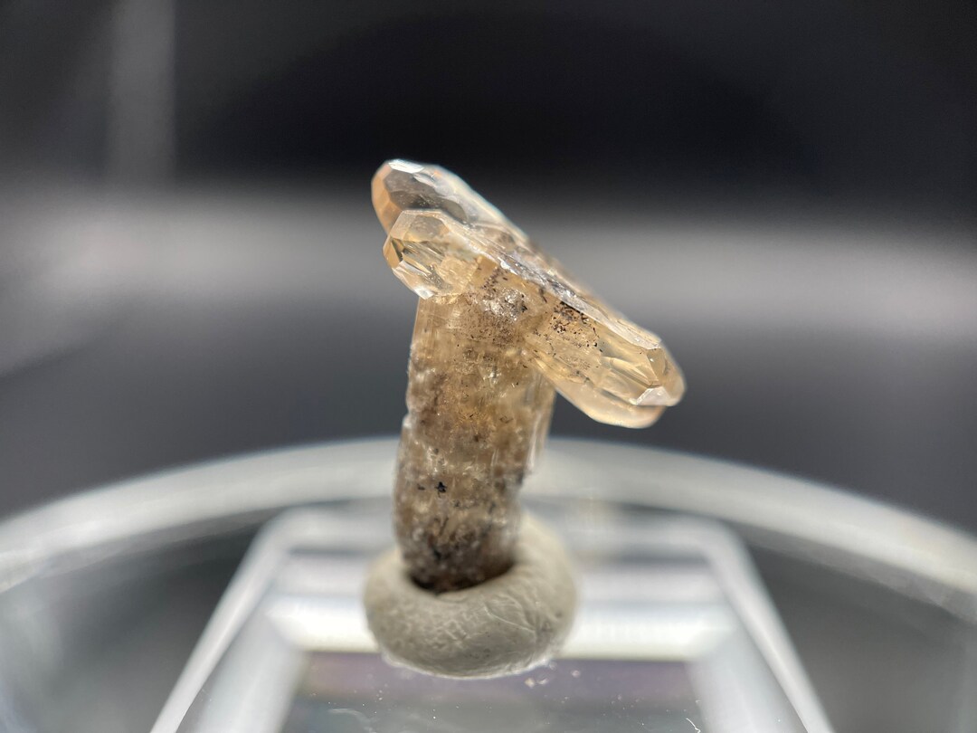 1.15 Gram, Double Terminated Champagne Topaz Crystal From Topaz ...