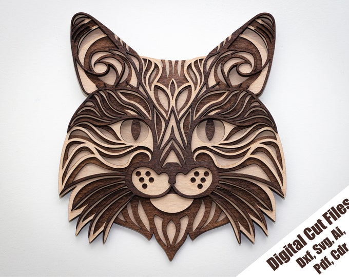 Dragon Laser Cut File, 3D Layered Svg, Dxf, Wall Art - Etsy Canada