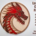 Dragon Laser Cut File, 3D Layered Svg, Dxf, Wall Art - Etsy Canada