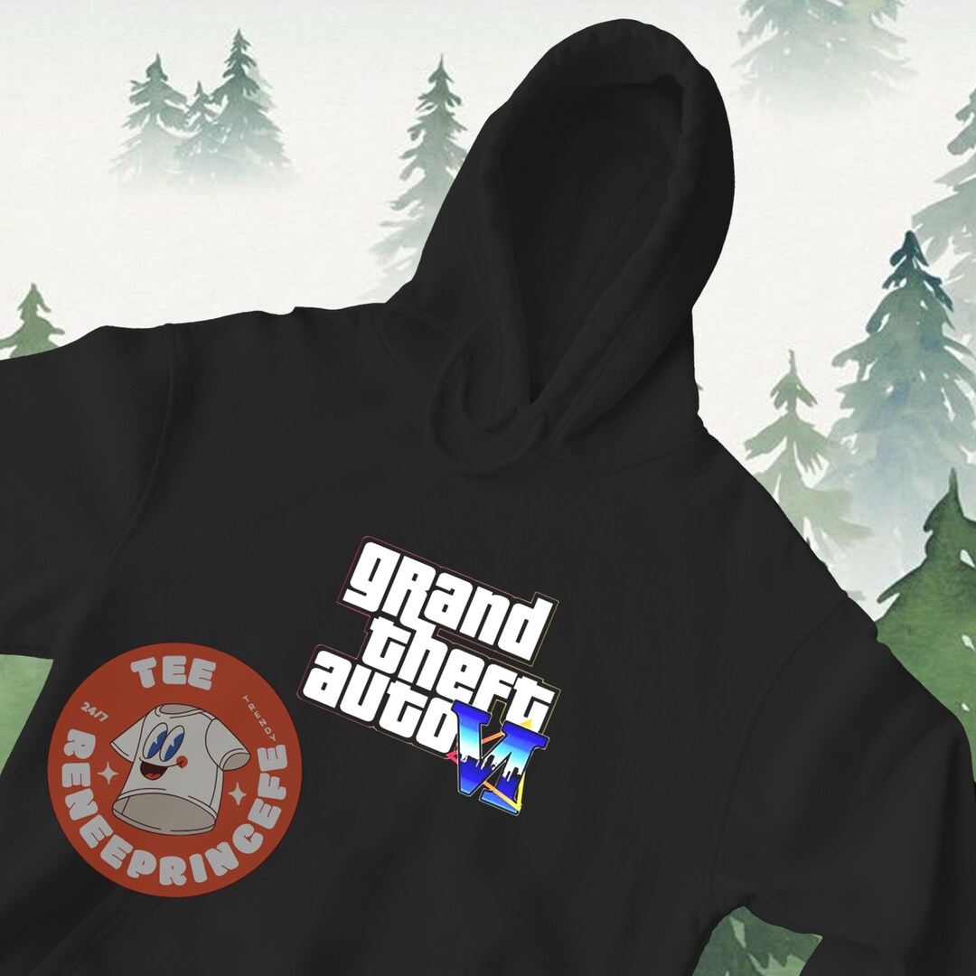 Grand Theft Auto VI Gta 6 Shirt Games New Game Gta 6 Merch Gta - Etsy