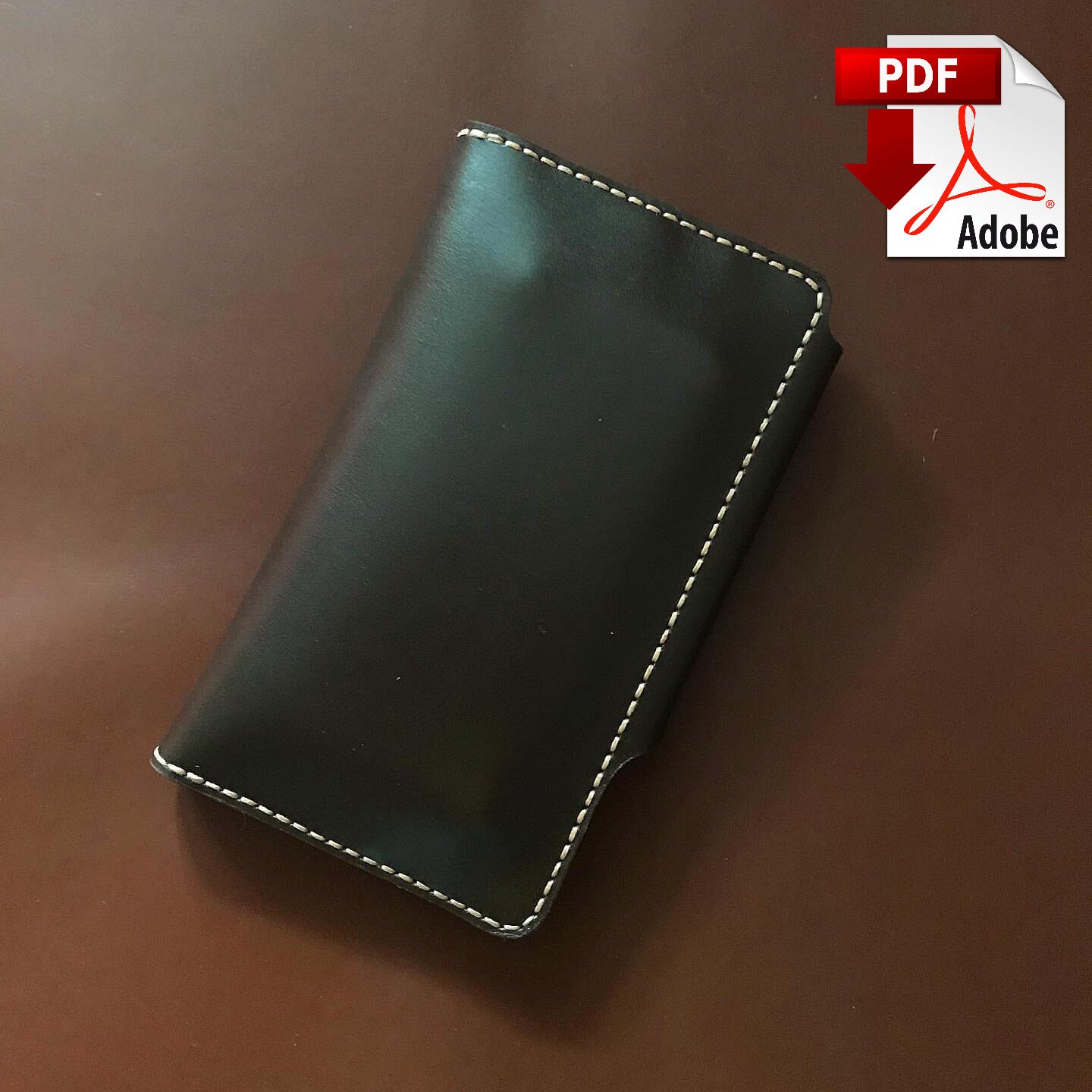 PDF Pattern Leather Long Wallet Pattern Leather DIY Bifold Pdf Download ...