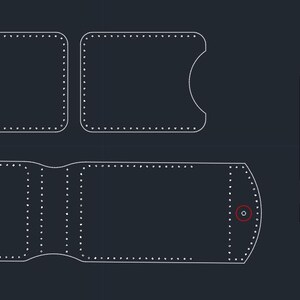Leather Money Clip Wallet PDF Pattern (A4) - Etsy