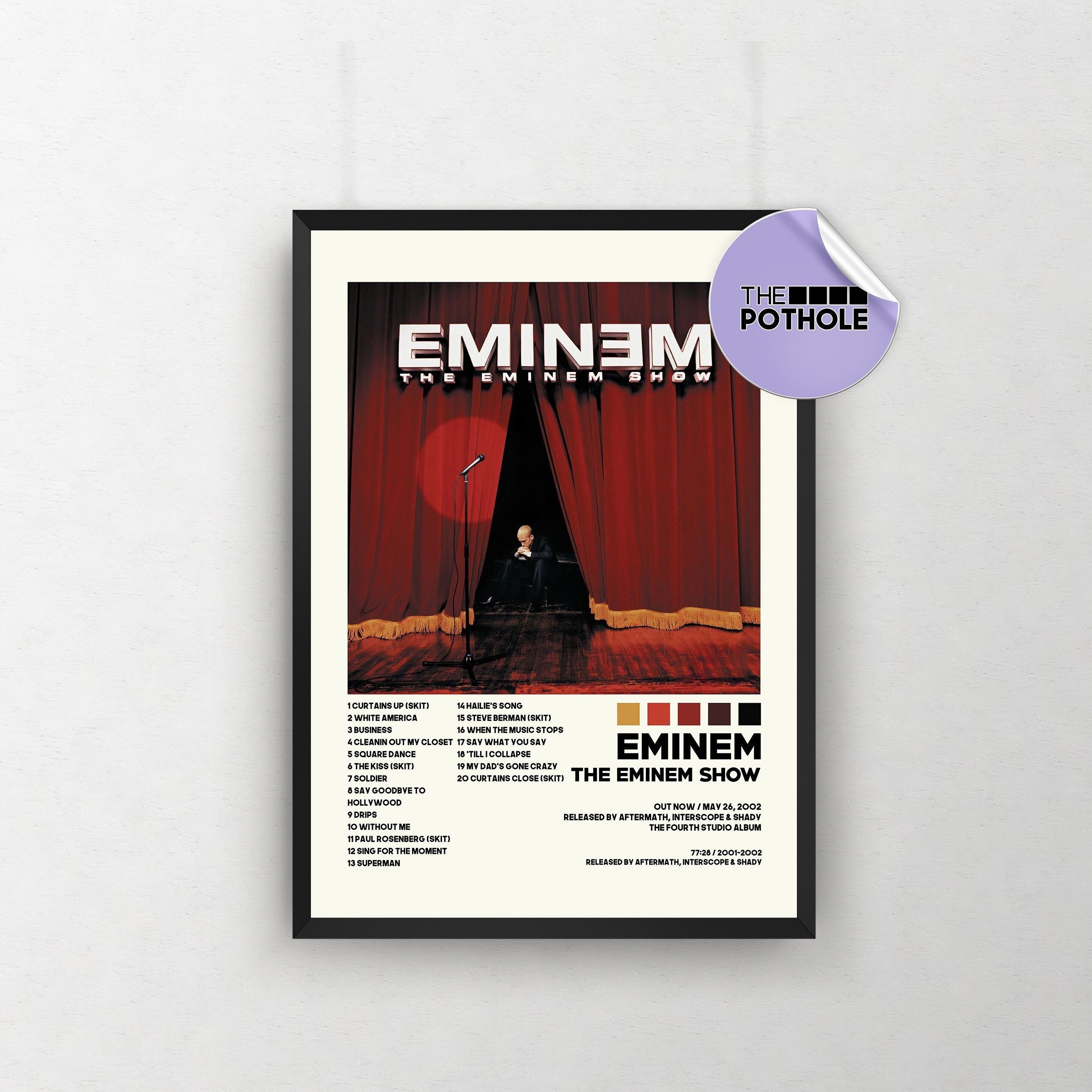 Eminem Posters / the Eminem Show Poster, Album Cover Poster Poster ...