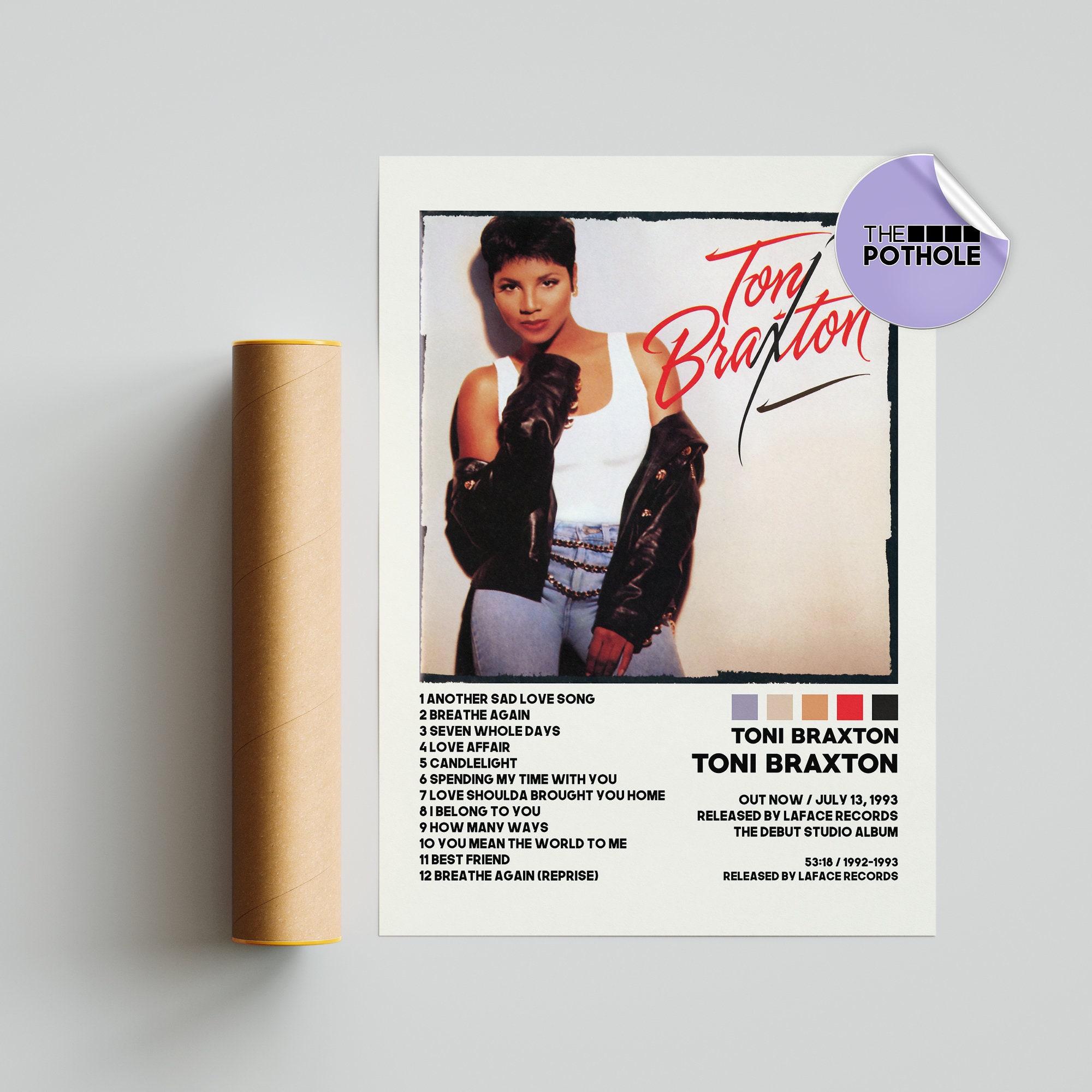 Toni Braxton Self Titled Album Cover