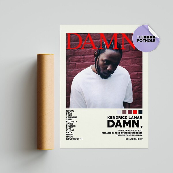 Kendrick Lamar Album Art - Etsy
