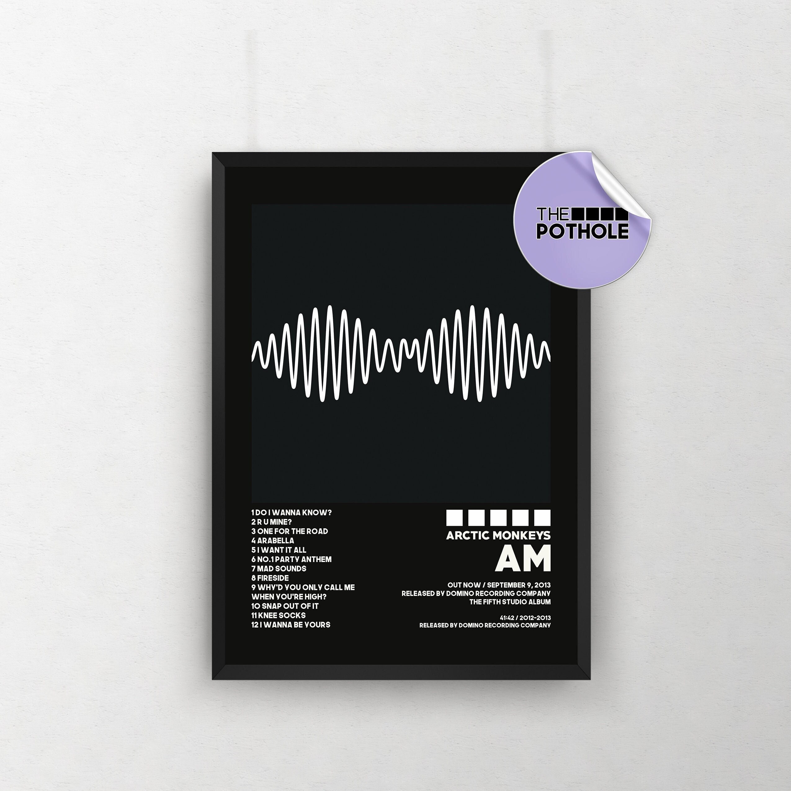 Arctic Monkeys Posters / AM Poster / Album Cover Poster, Print Wall Art ...