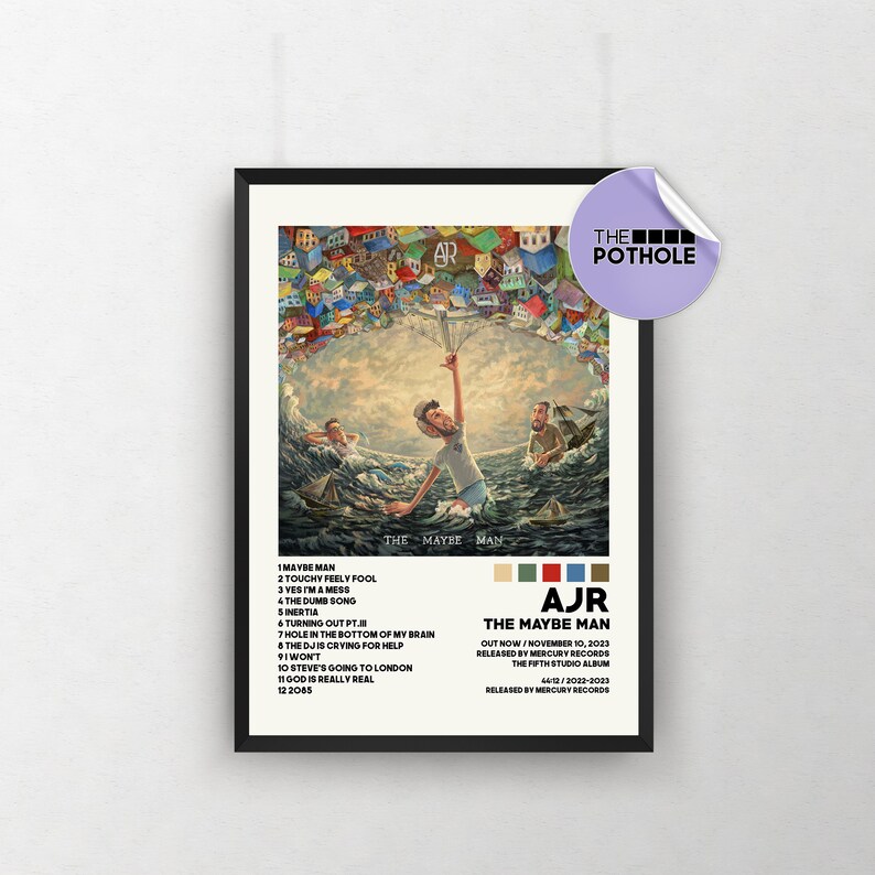 AJR Posters / AJR the Maybe Man Poster / Album Cover Poster, Poster ...