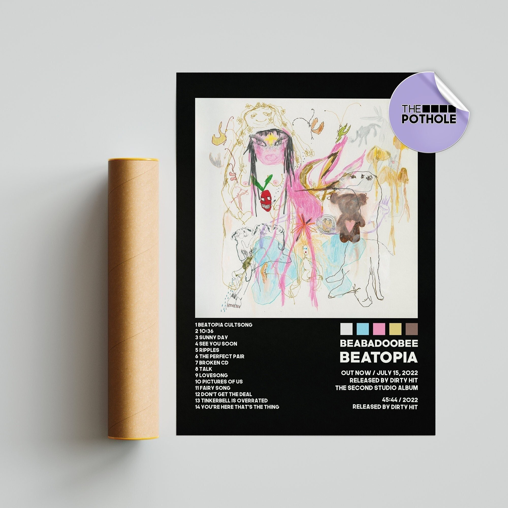 Beabadoobee Posters / Beatopia Poster / Album Cover Poster sold by ...