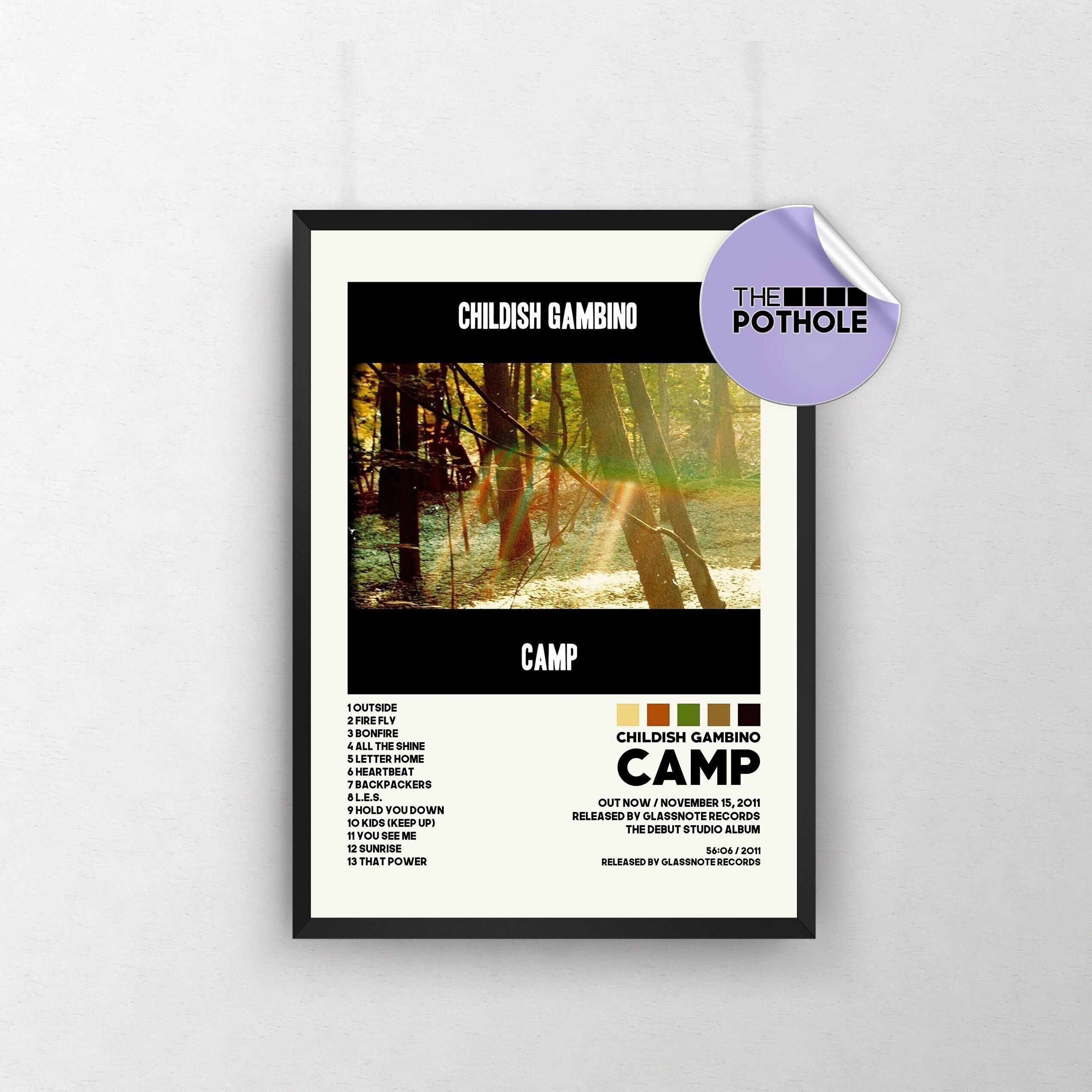 Childish Gambino Posters / Camp Poster / Album Cover Poster / Poster ...