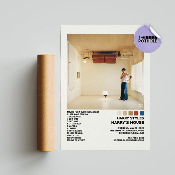 Art Print Album Harry S House Hs Harry Songs Etsy